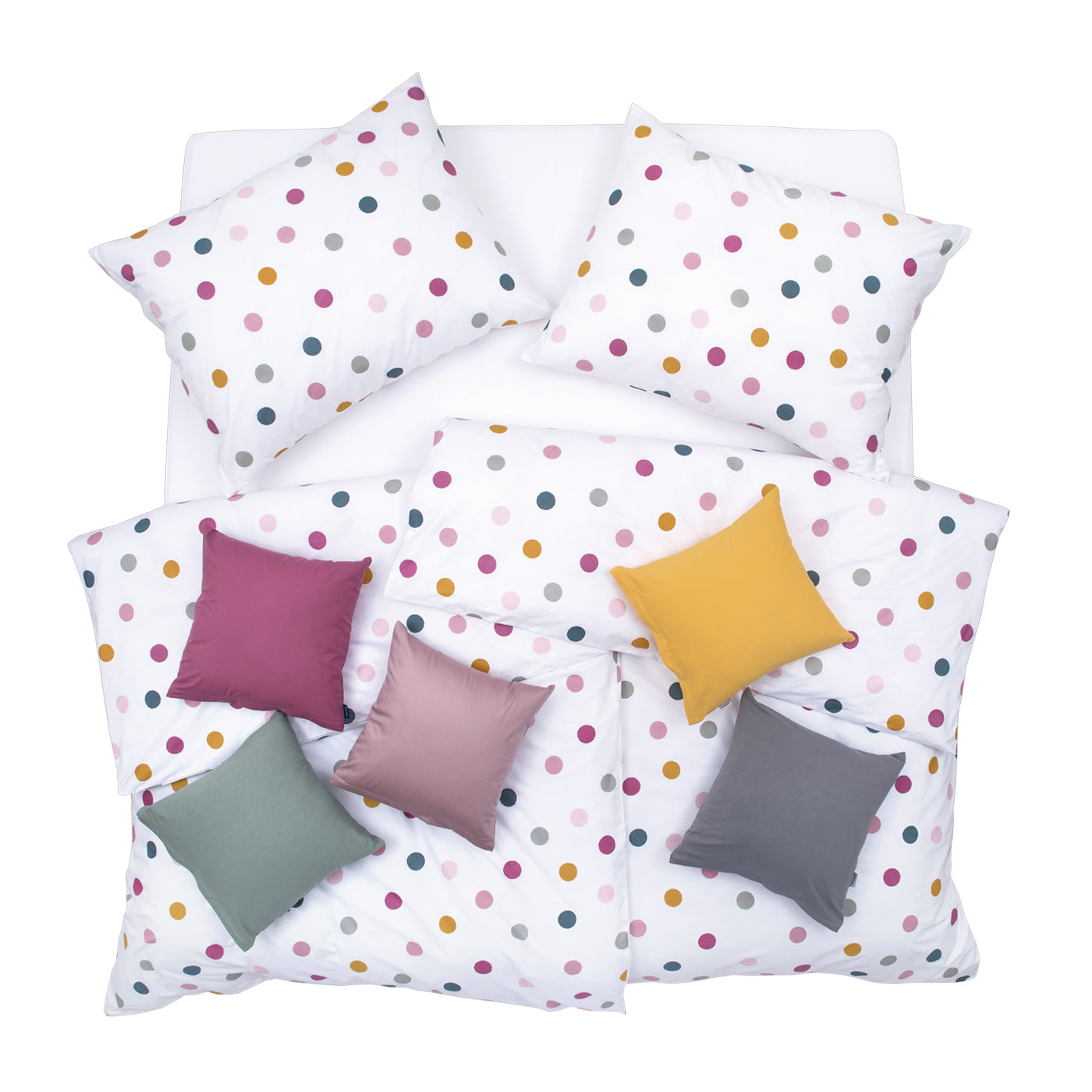 Obliečky KLASIK bodky multi – SCANquilt